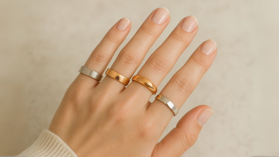 A Guide to Different Ring Band Styles: Flat, Domed, Knife-Edge, and Mo