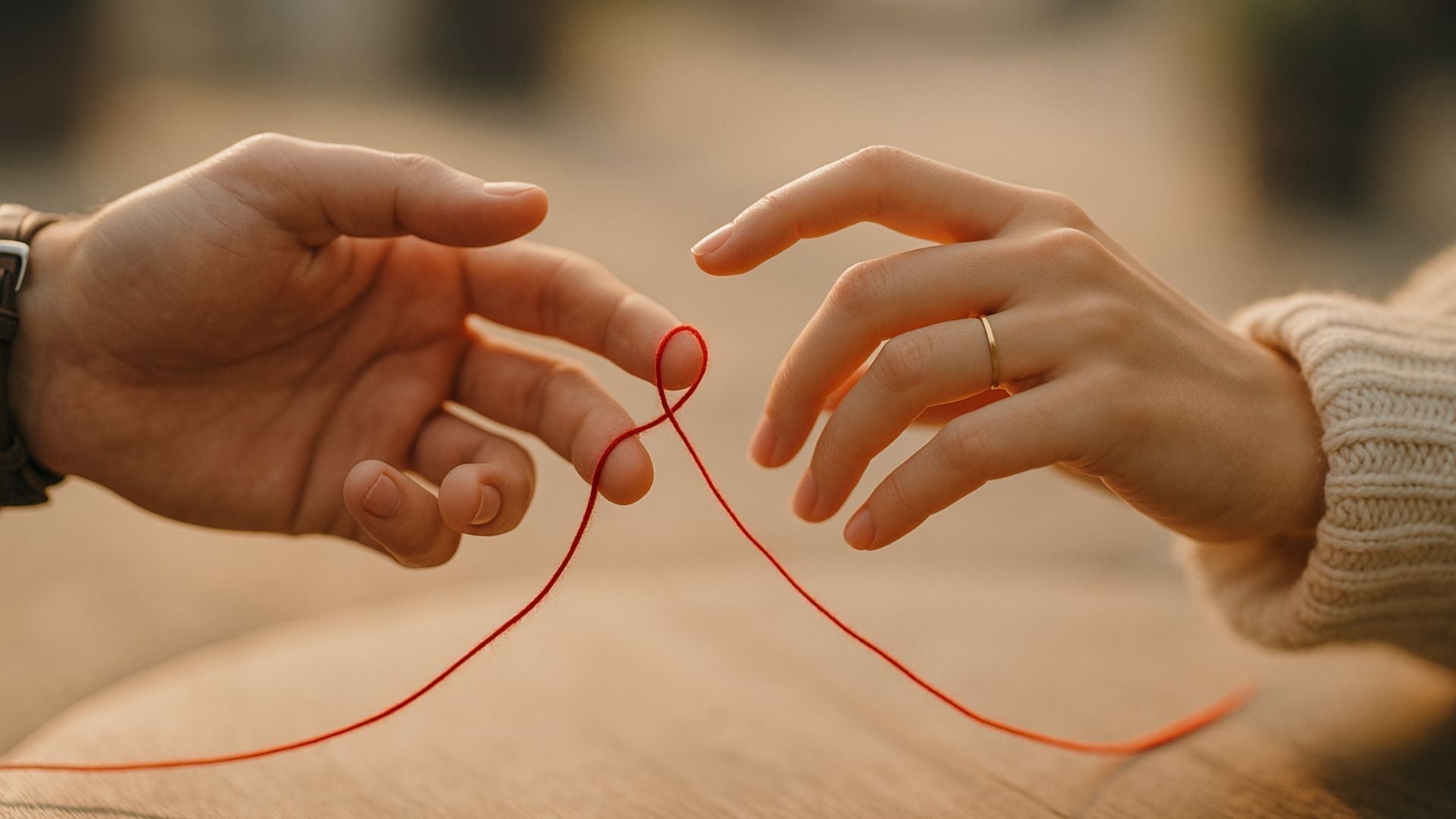 finding red string