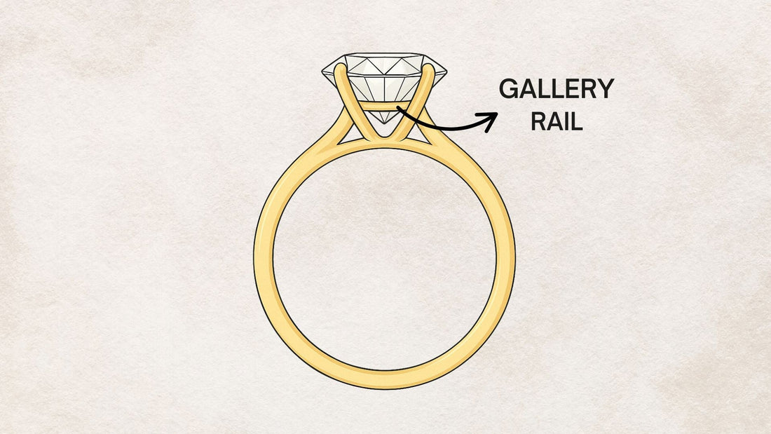 Why Should You Have a Gallery Rail in an Engagement Ring?